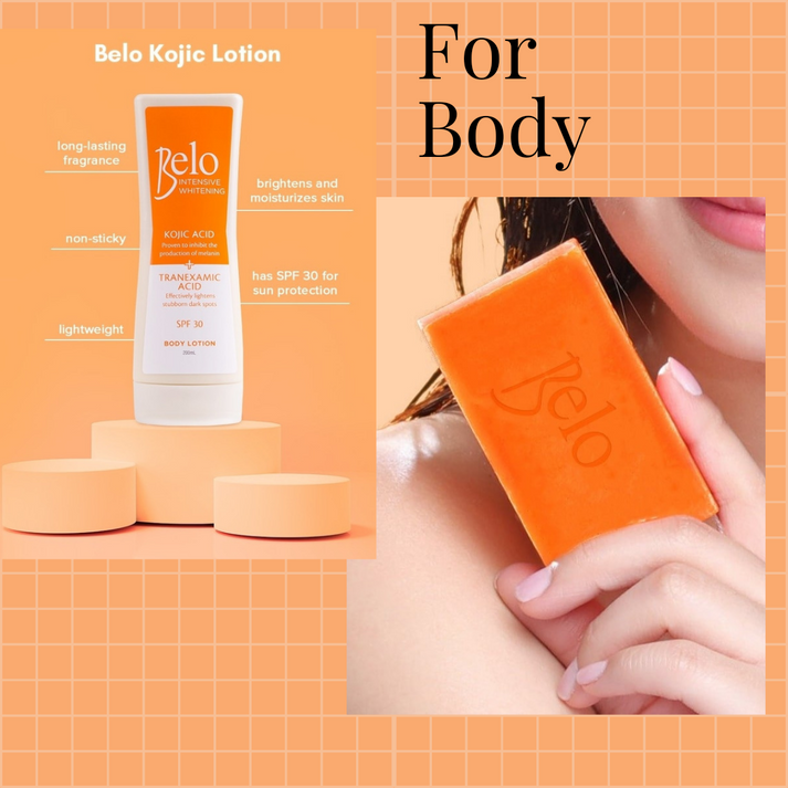 Belo Intensive Whitening Kojic Acid + Tranexamic Acid Body Lotion - 20 ...